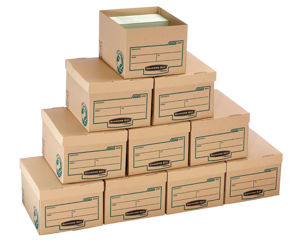 Bankers Box Archivboxen Bankers Box® Earth Series Budget Box braun 32,6 ...