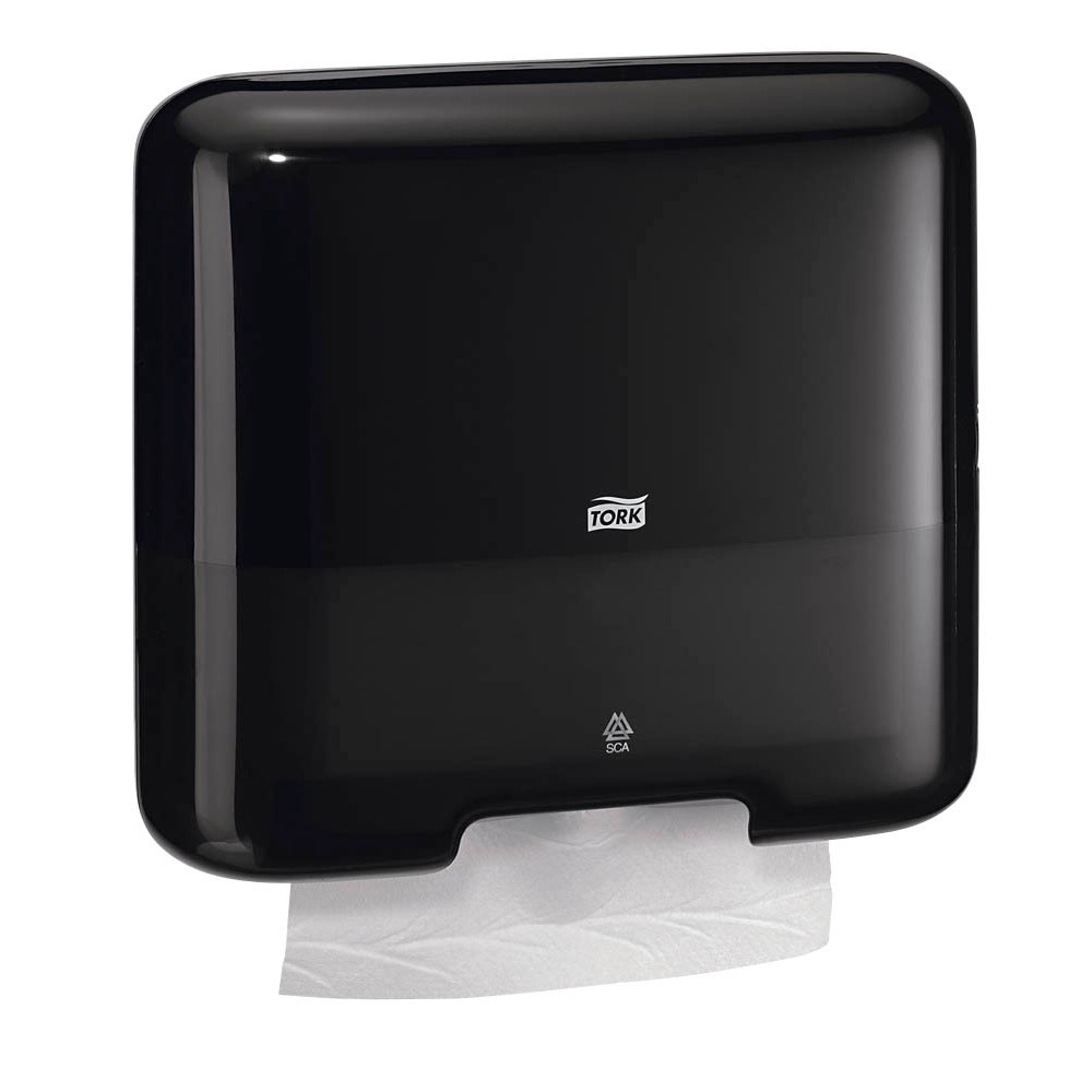 TORK Papierhandtuchspender Elevation H3 Classic Mini 553108 schwarz ...